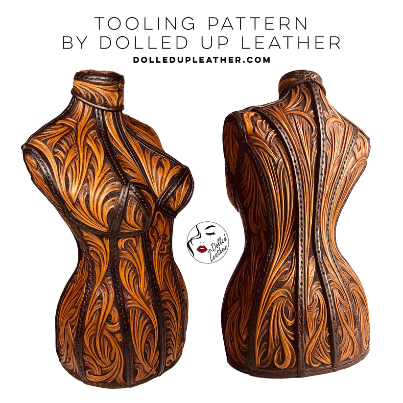 Leather Dress Form (Life Size) PDF Pattern Download And Video Tutorial ...