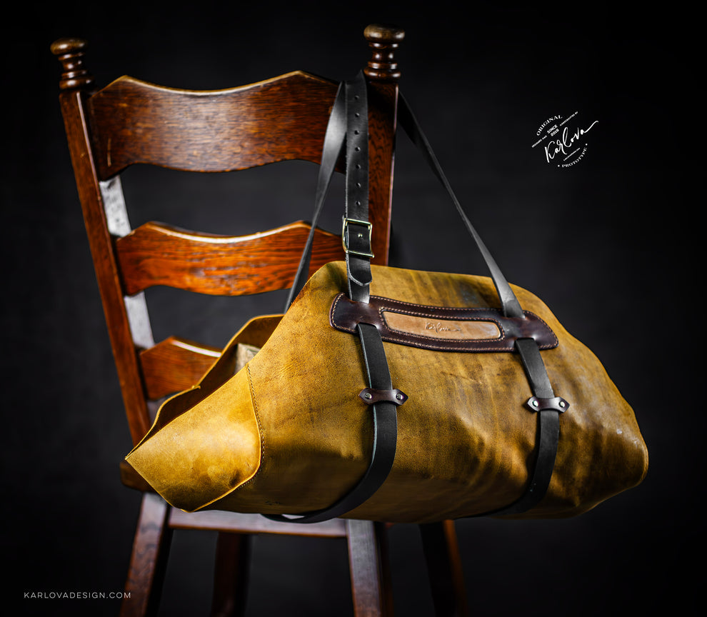 Log Bag - Firewood Carrier - Leather Craft PDF Pattern Download and Vi ...