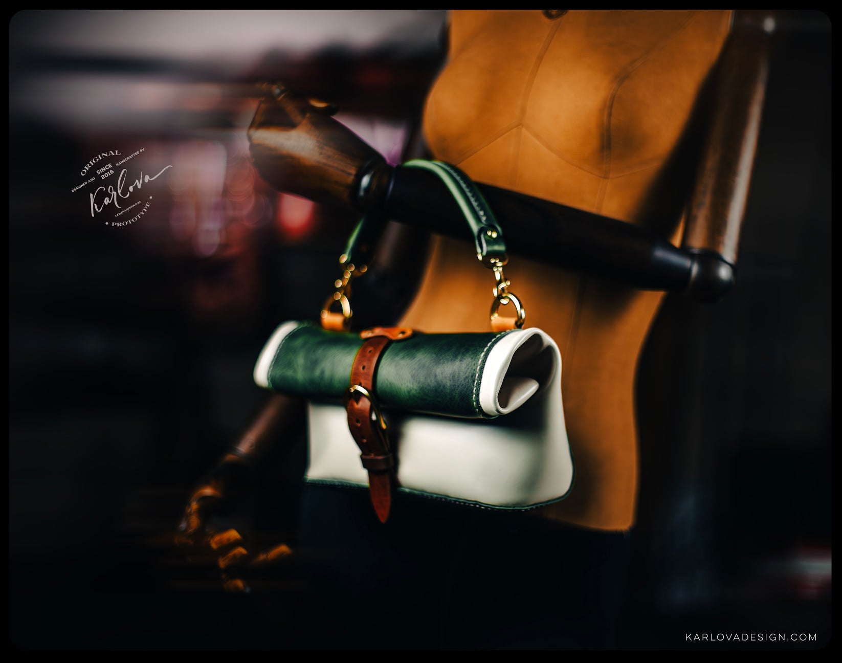Cool Leather Roll Top Bag Pattern Download - with Video Tutorial - DXF ...