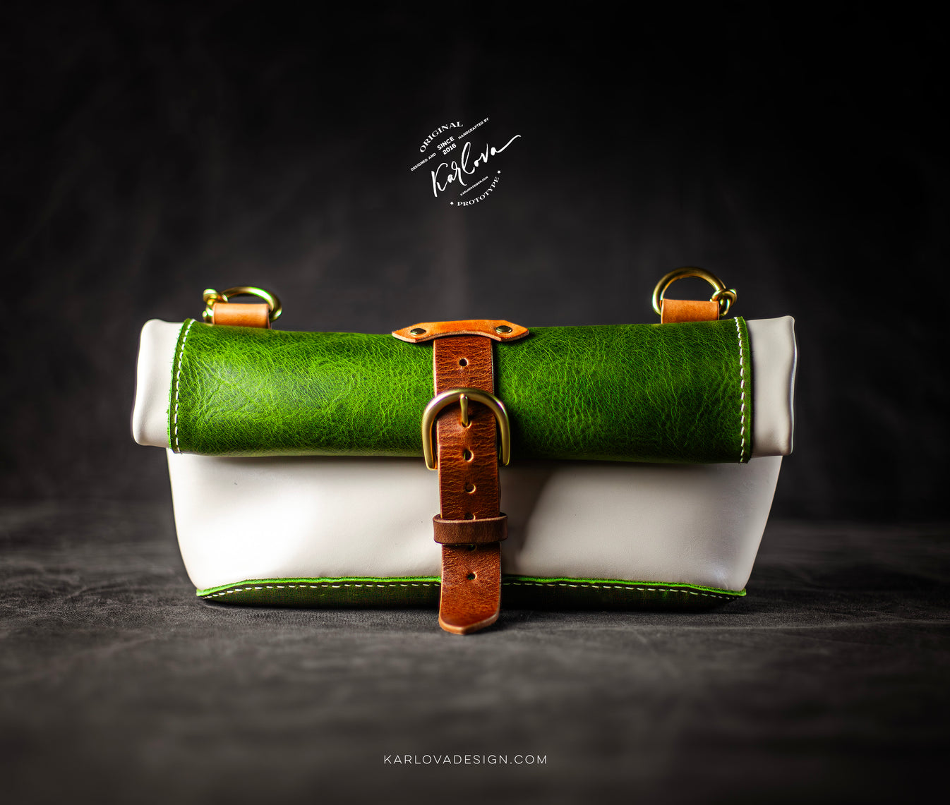 Cool Leather Roll Top Bag Pattern Download - with Video Tutorial - DXF ...