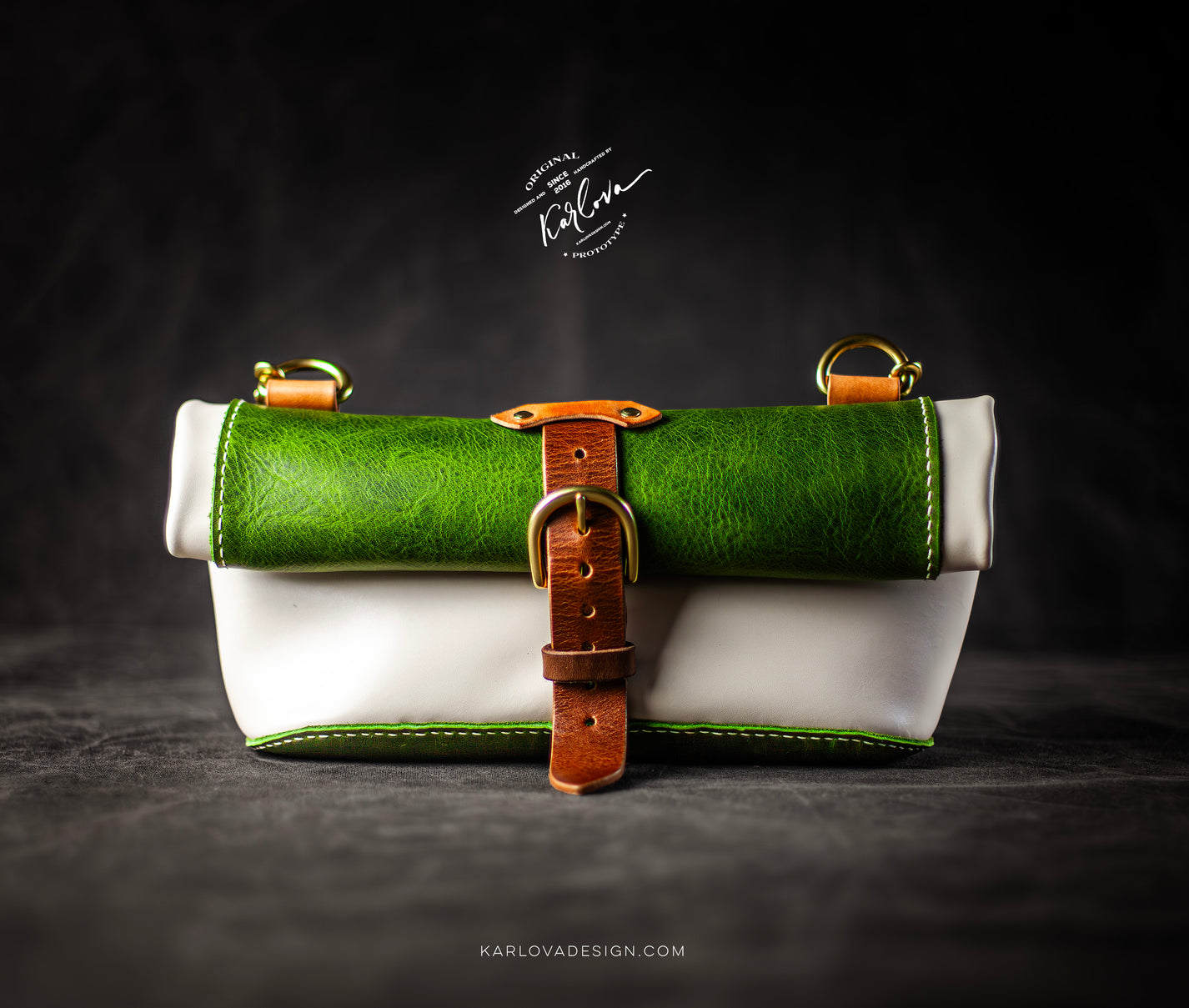 Cool Leather Roll Top Bag Pattern Download - with Video Tutorial - DXF ...
