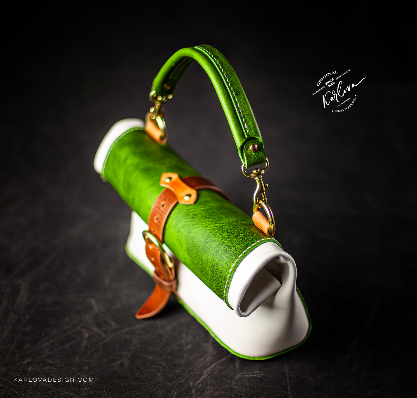 Cool Leather Roll Top Bag Pattern Download - with Video Tutorial - DXF ...