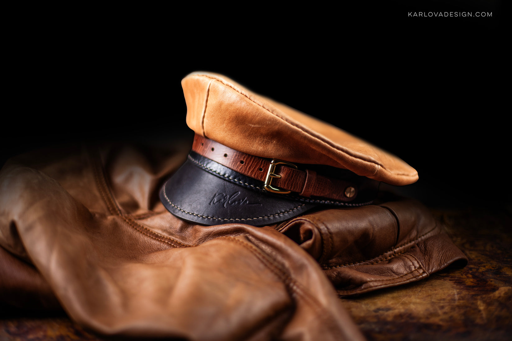 Military Cap Leather Craft PDF Pattern Download with Video Tutorial ...