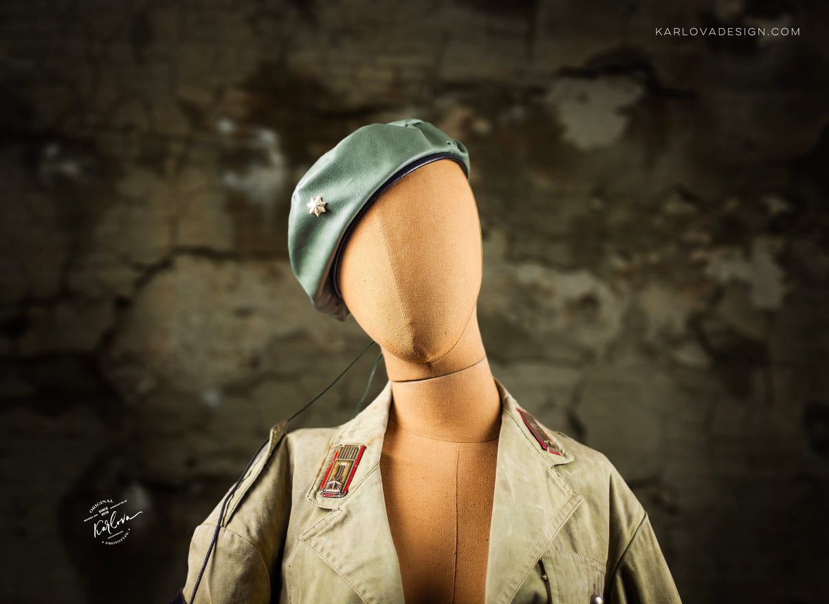 Leather Army Beret Pattern - Download PDF - With Video Tutorial ...