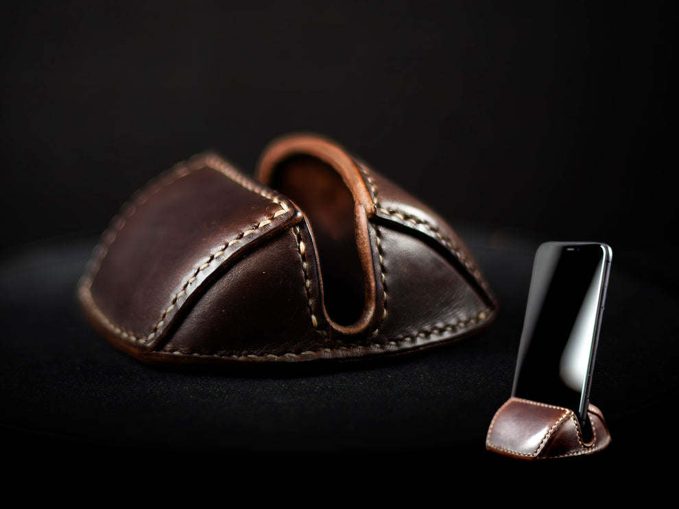Compact Phone Stand - Leather Craft PDF Pattern Download with Video Tu ...
