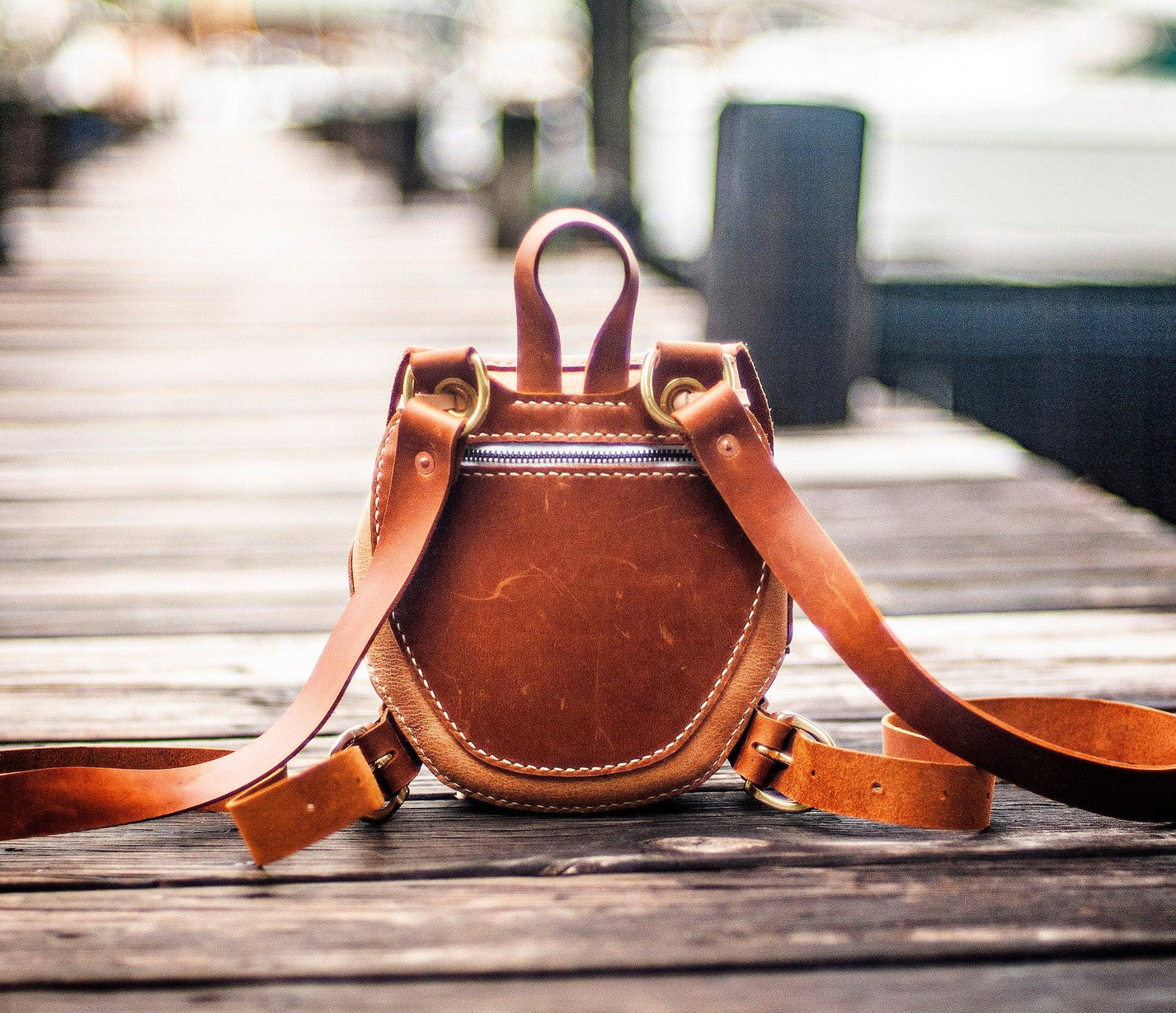 Leather Backpack Pattern - Boomerang - Download PDF – Karlova Design