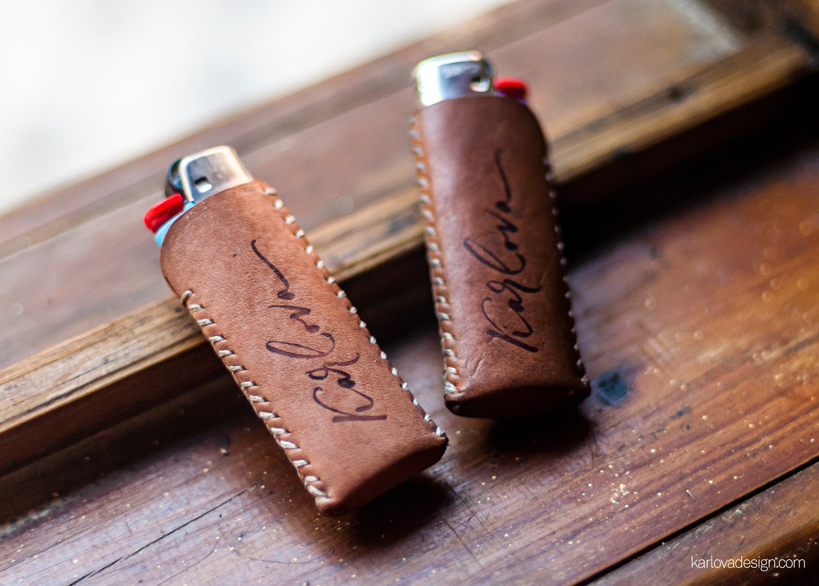 Leather Lighter Case Pattern - Download PDF - Video Tutorial – Karlova ...